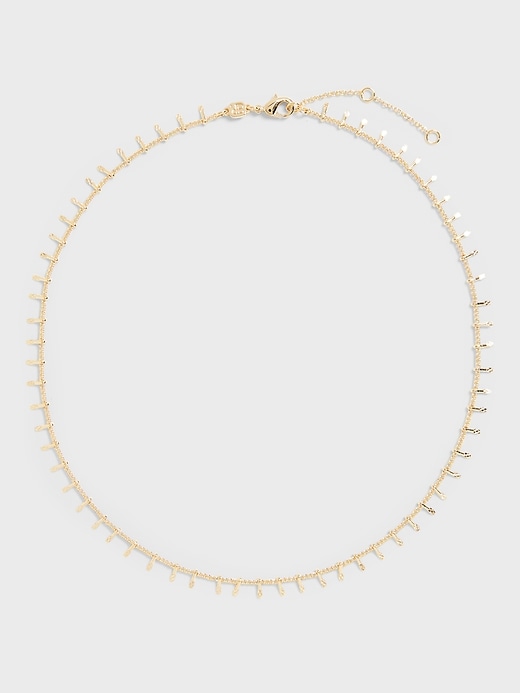 Flat Bar Chain Necklace | Banana Republic