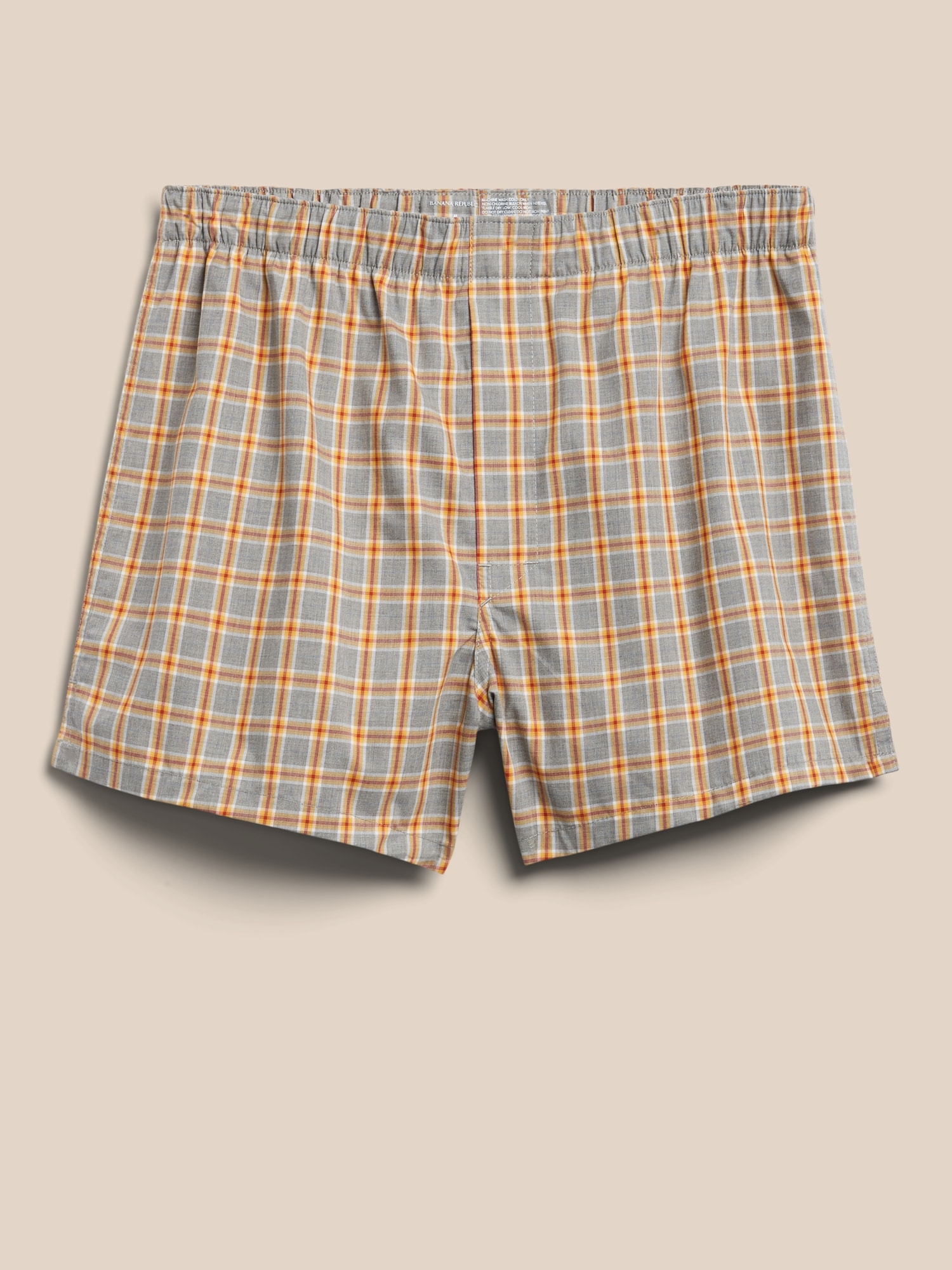 Caleçon à carreaux Ari | Banana Republic