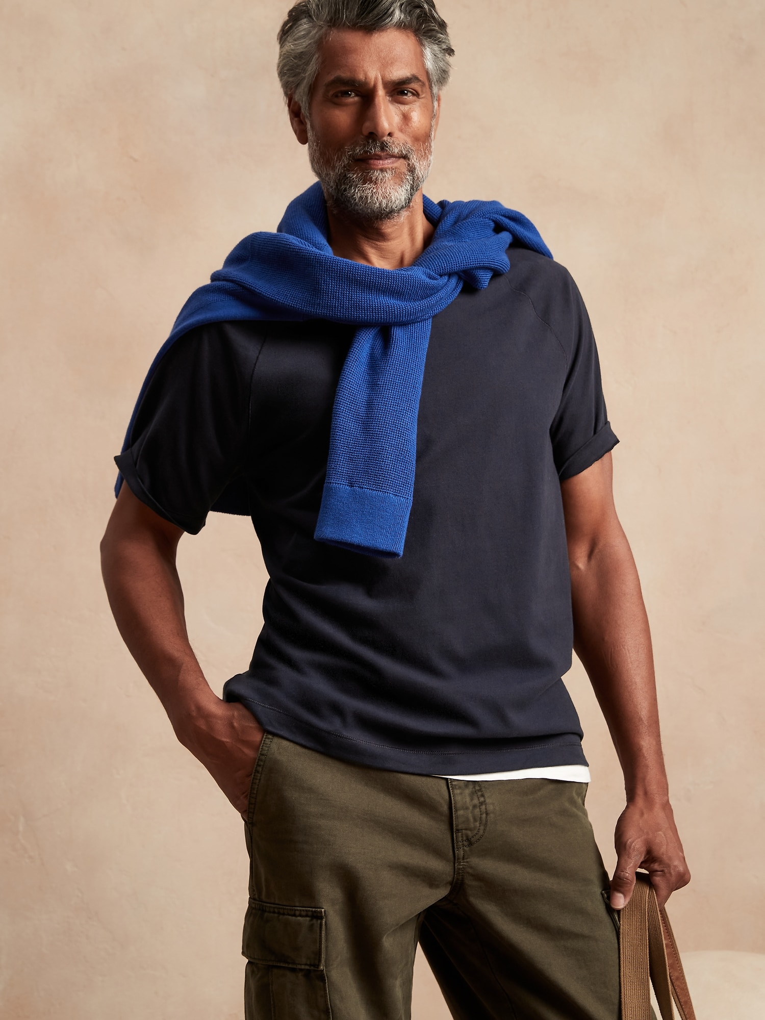 Restore Crew Neck T Shirt Banana Republic