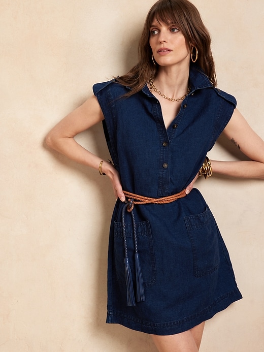 Utility Mini Dress | Banana Republic