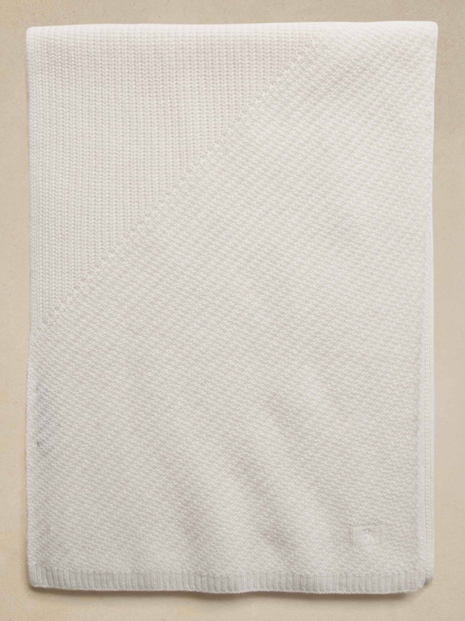 Écharpe en cachemire côtelé | Banana Republic