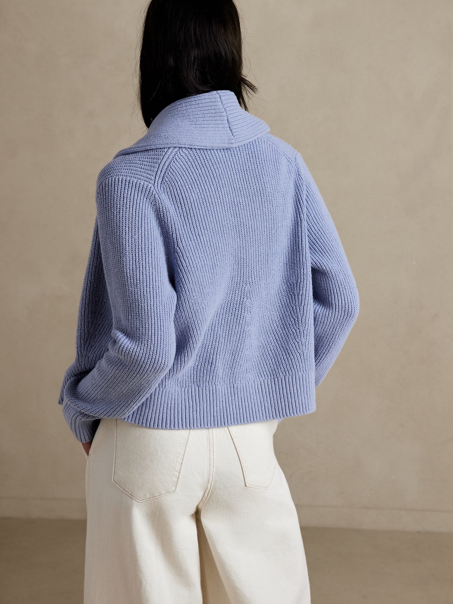 SUPIMA® & Hemp Cardigan | Banana Republic