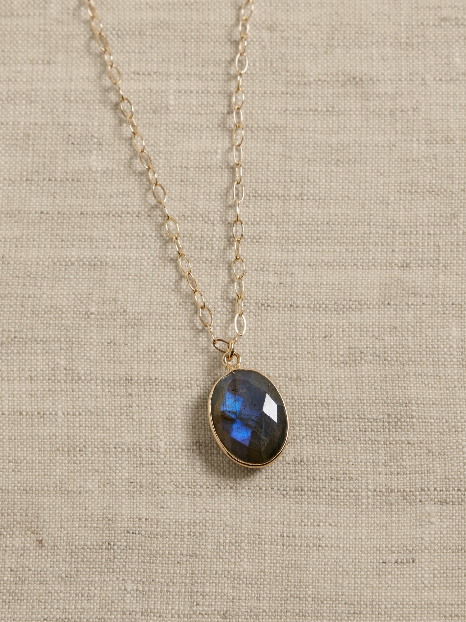 Stone Drop Necklace | Aureus + Argent | Banana Republic
