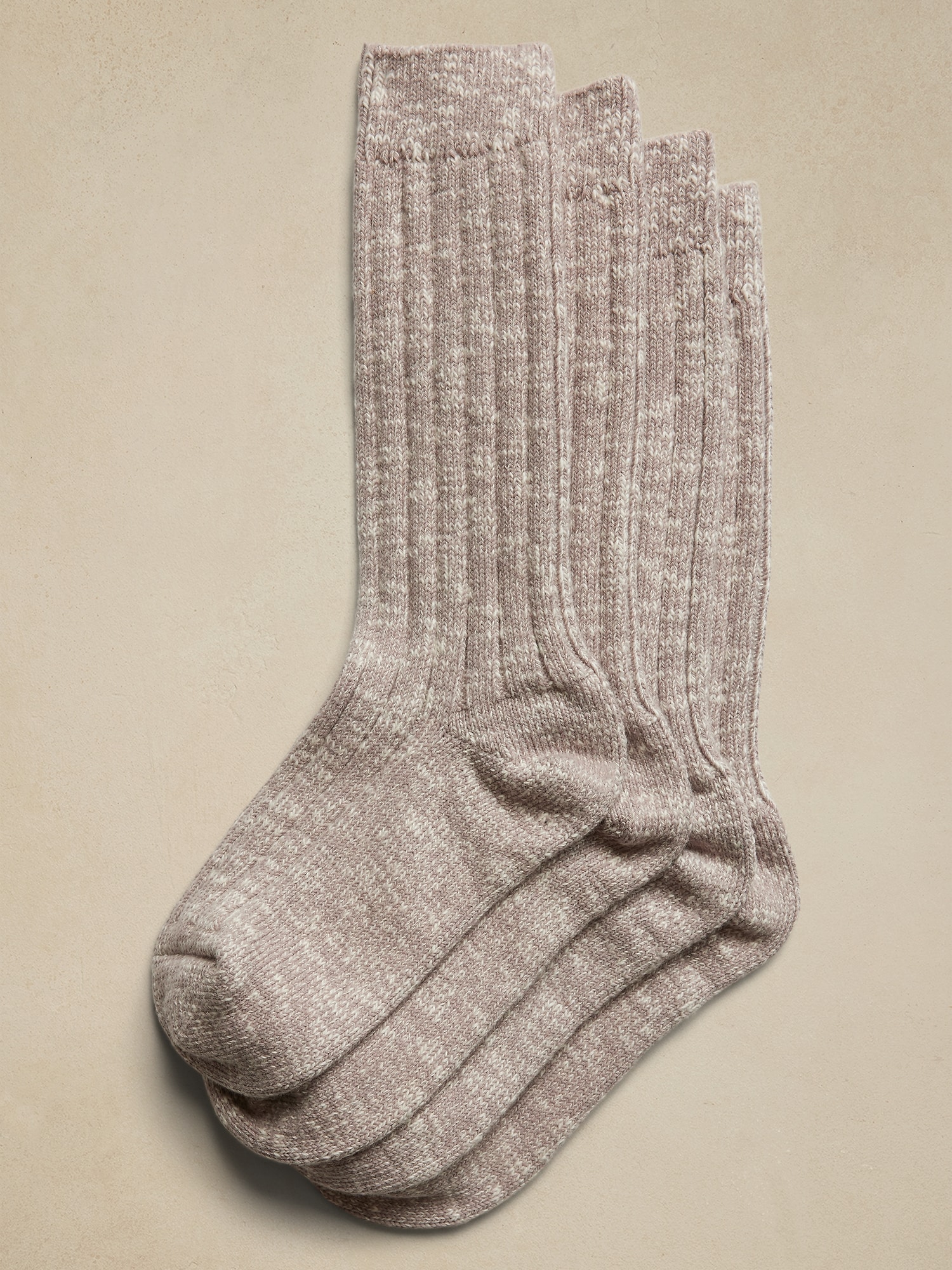 Marled Boot Sock 2-Pack | Banana Republic