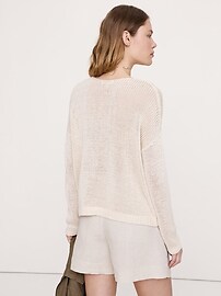 Coastal Cotton Boat-Neck Sweater | Banana Republic